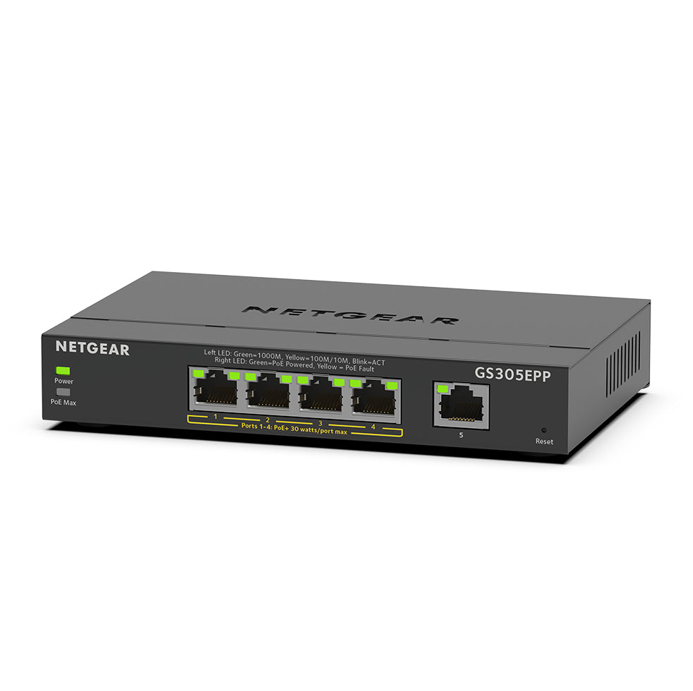 NETGEAR GS305EPP Network Switch - TechForGood