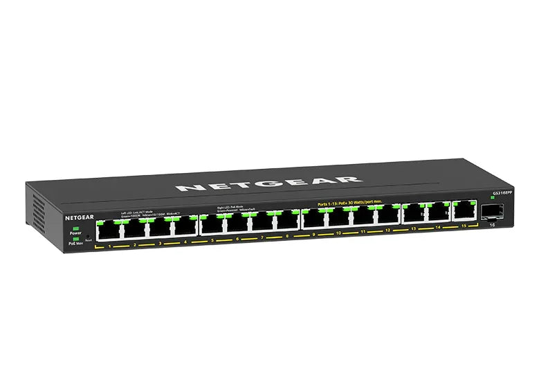 NETGEAR GS316EPP Network Switch | TechForGood