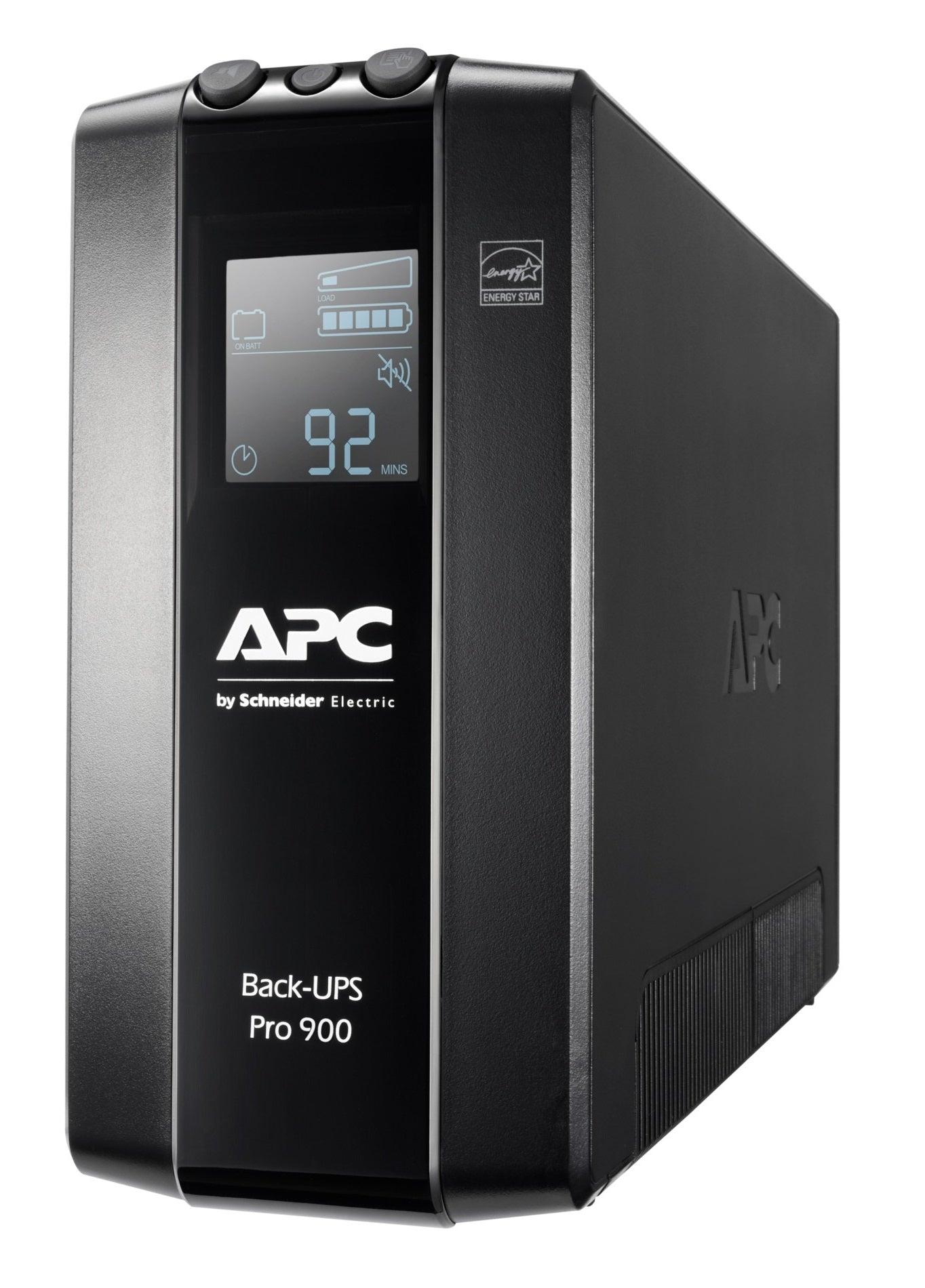 APC Back UPS Pro BR 900VA | 6 Outlets | AVR | LCD Interface (BR900MI ...