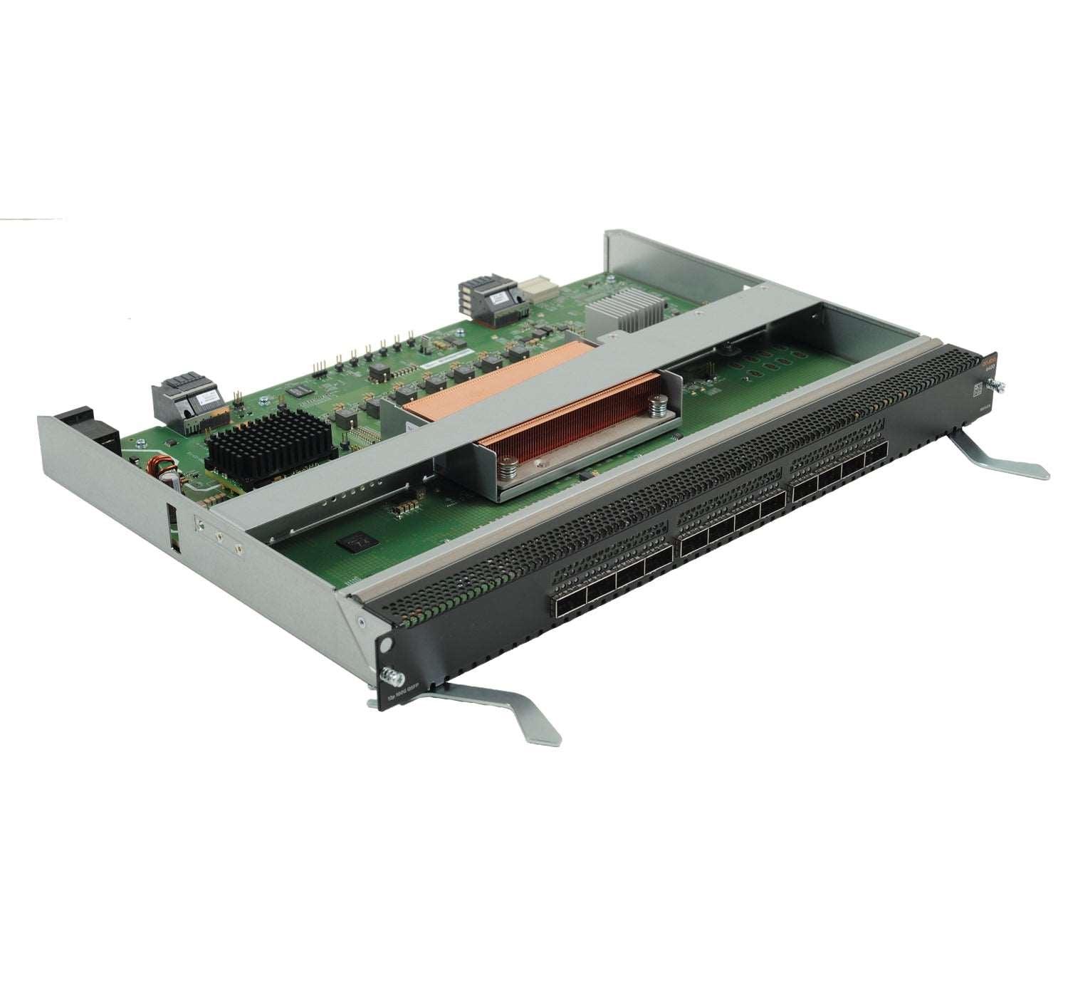 Aruba 6400 12-port 40/100GbE QSFP28 v2 Extended Tables network switch ...