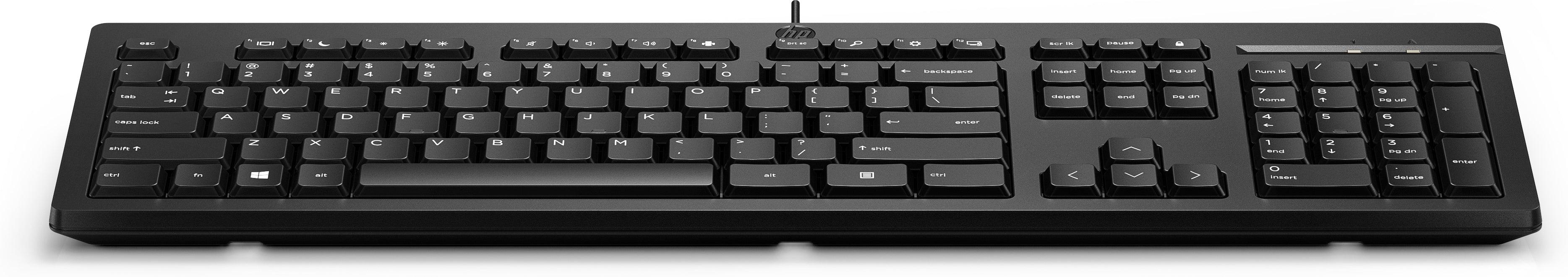 HP 125 Wired Keyboard - High-Quality Keyboard for Enhanced Typing ...