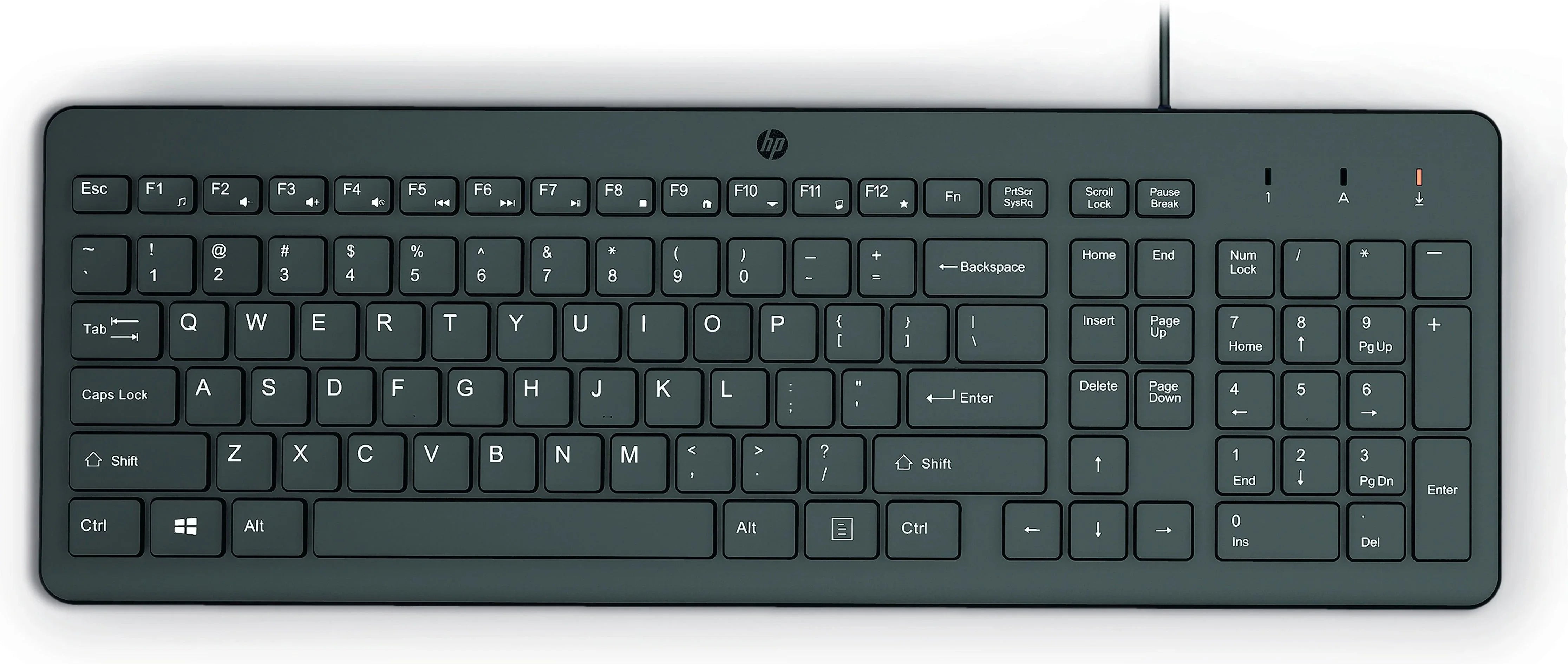 HP 150 Wired Keyboard (664R5AA) | TechForGood