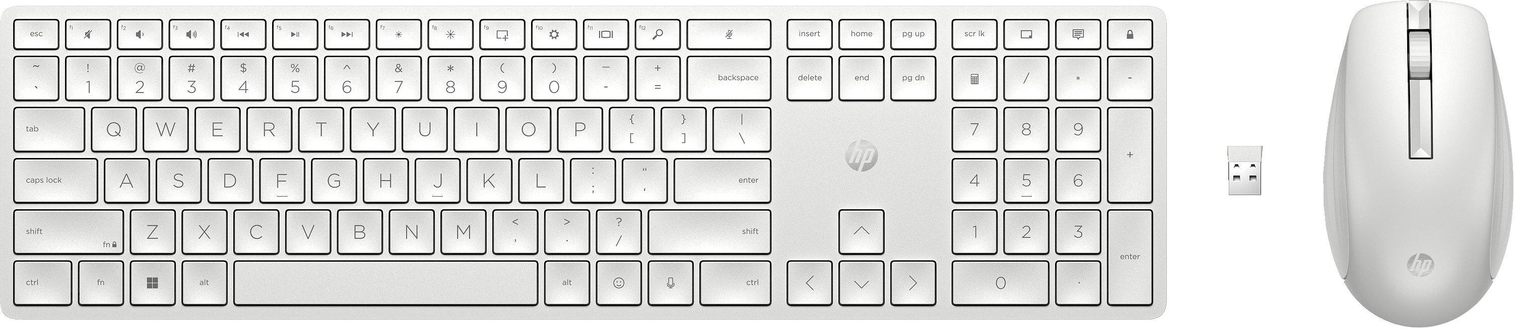 HP 650 Wireless Keyboard and Mouse Combo - Buy Online at Best Price ...
