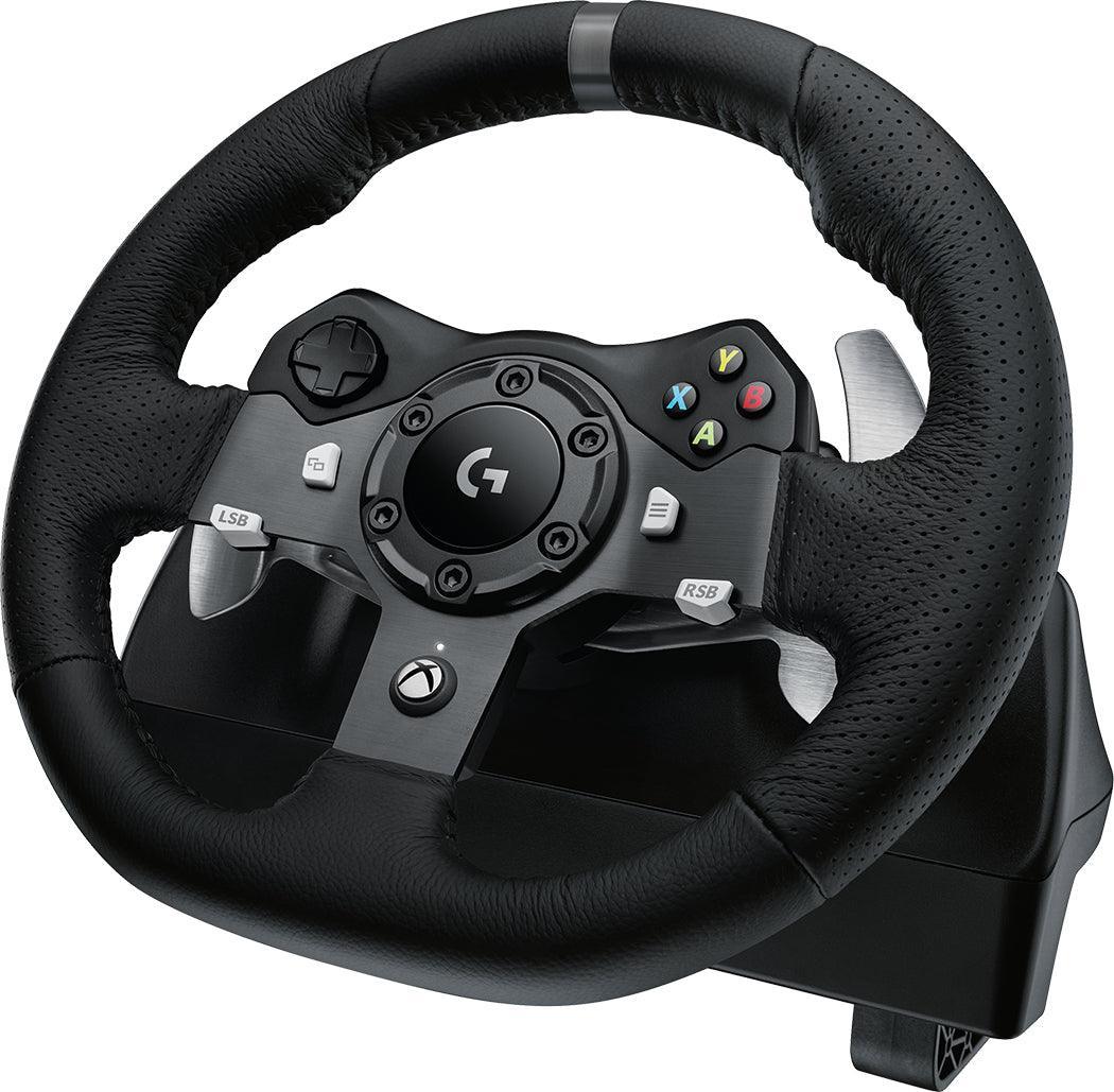 Logitech G920 Driving Force USB Steering Wheel + Pedals Analogue PC ...