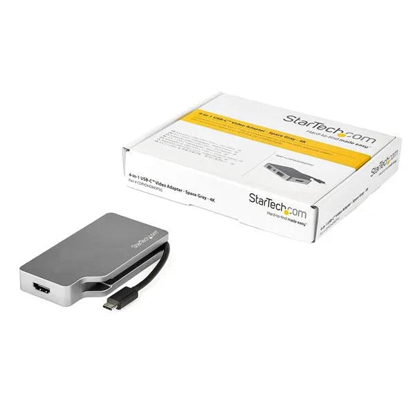 STARTECH USB C Multiport Video Adapter with HDMI | VGA | Mini DisplayP ...